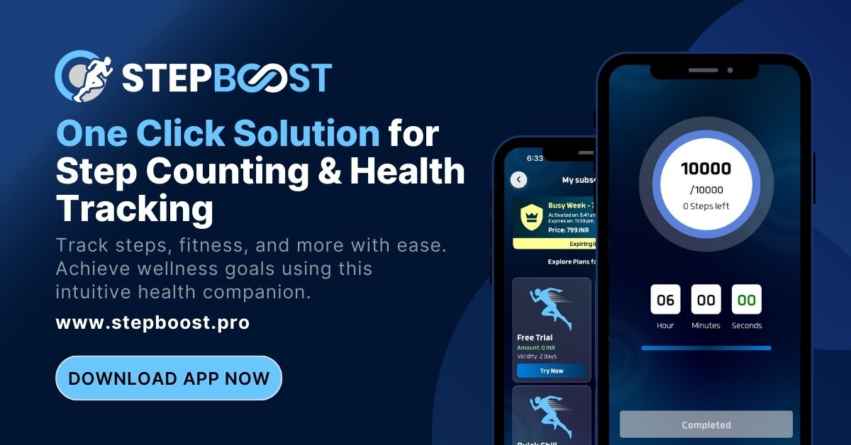 StepBoost | Step Counting & Health App